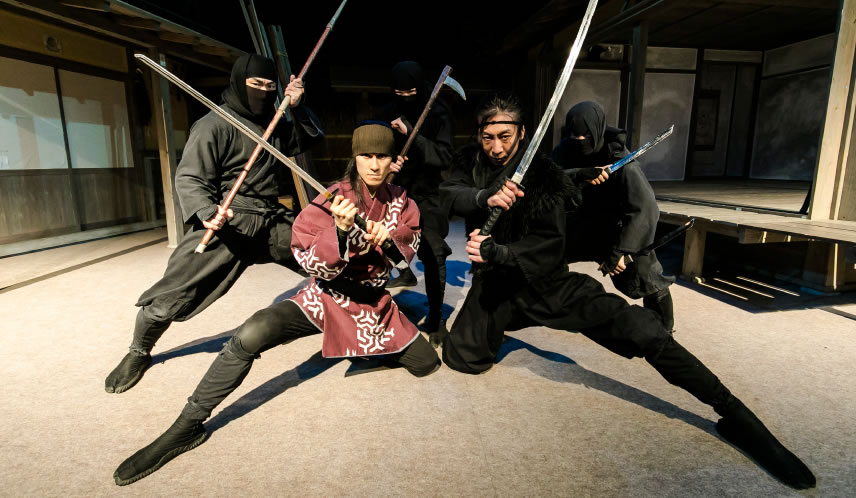 Ninja Theatre | Performances | EDO WONDERLAND Nikko Edomura
